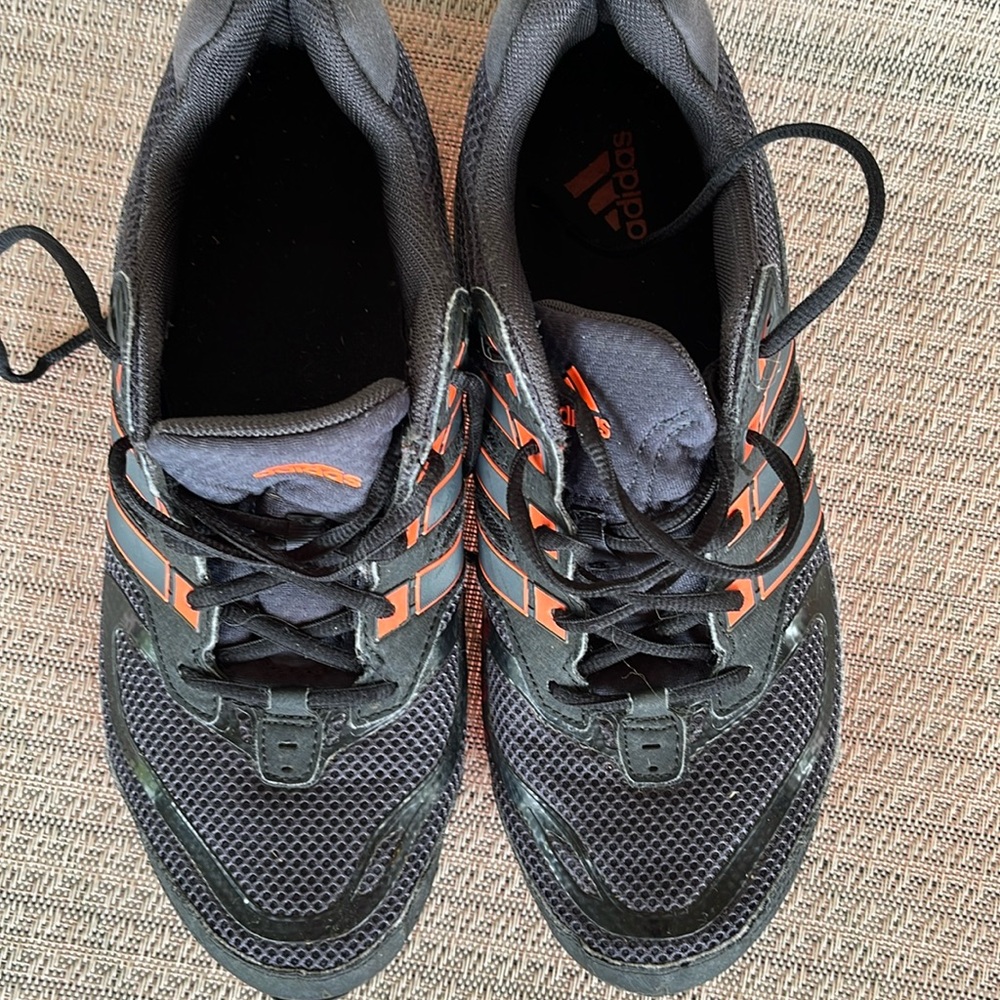 Adidas 9 1/2 Sneakers For Men Black With Orange. Boun… - Gem